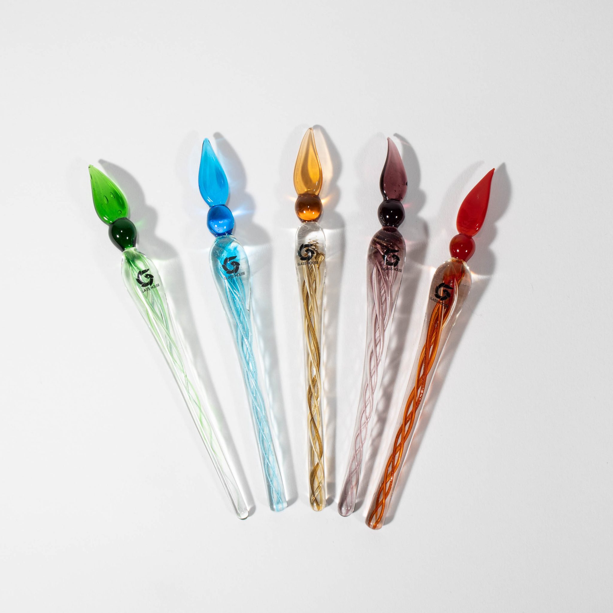 3PK GLASS DABBER JELLY FISH - Hillside Glass