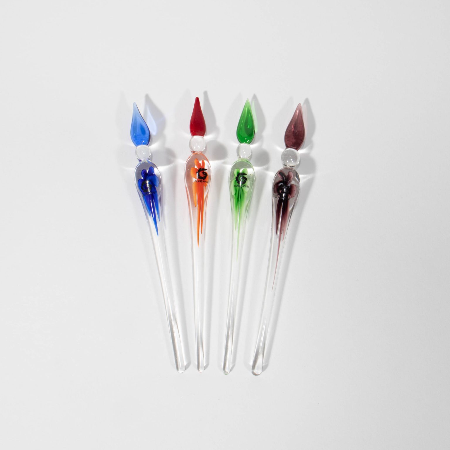 3PK ENCASED FLOWER DABBER - Hillside Glass