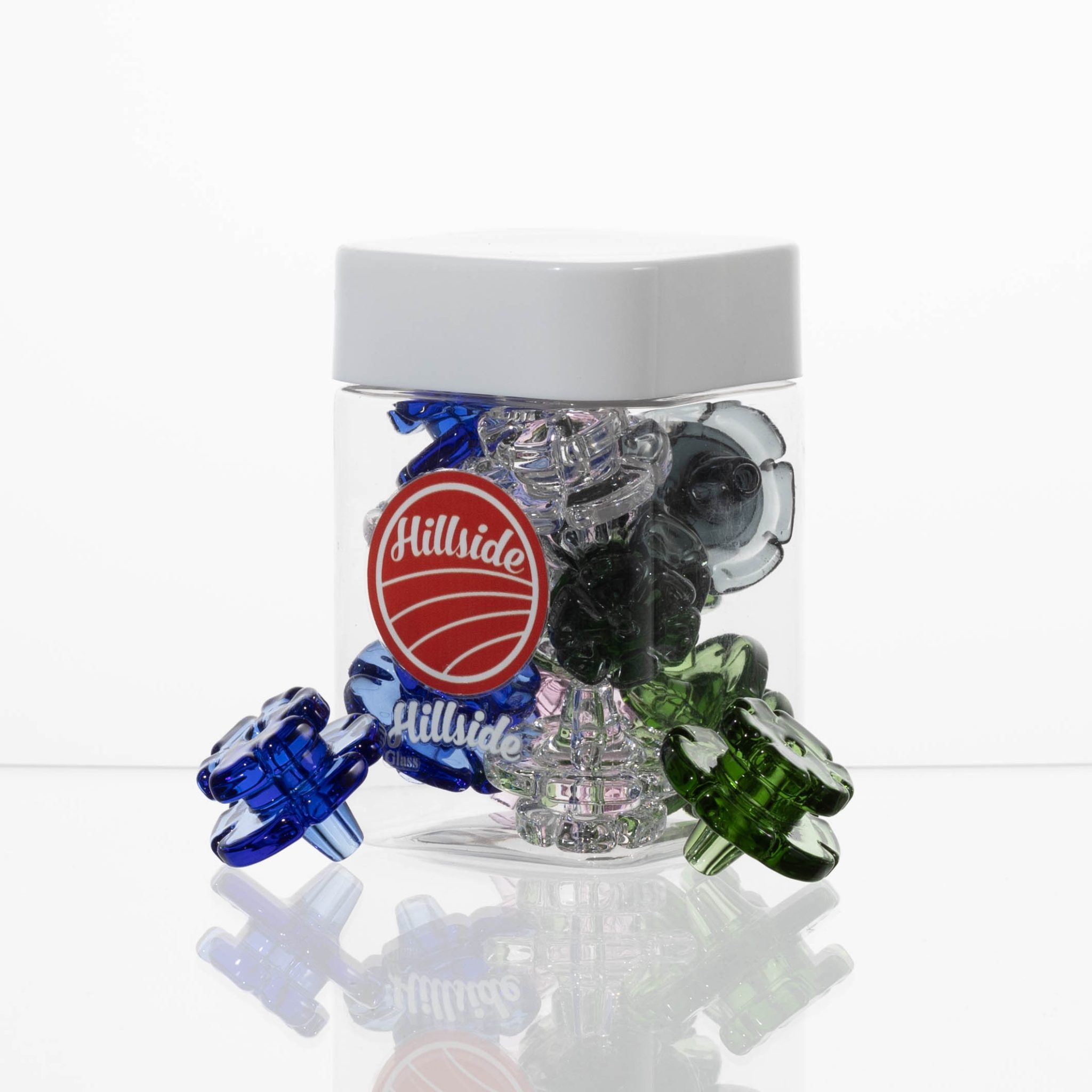 12PK GEAR GLASS CARB CAP - Hillside Glass