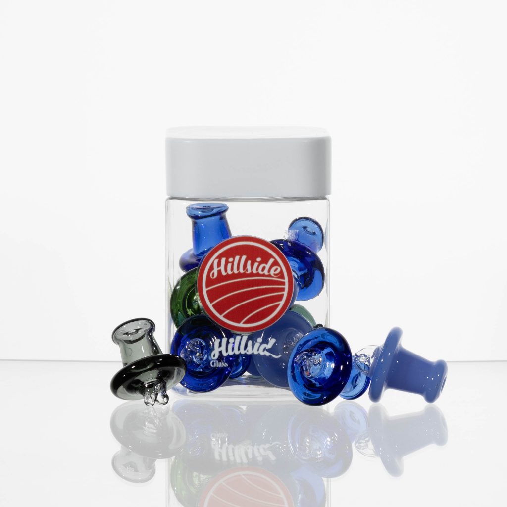 12PK DUAL DIRECTIONAL CARB CAPS - Hillside Glass